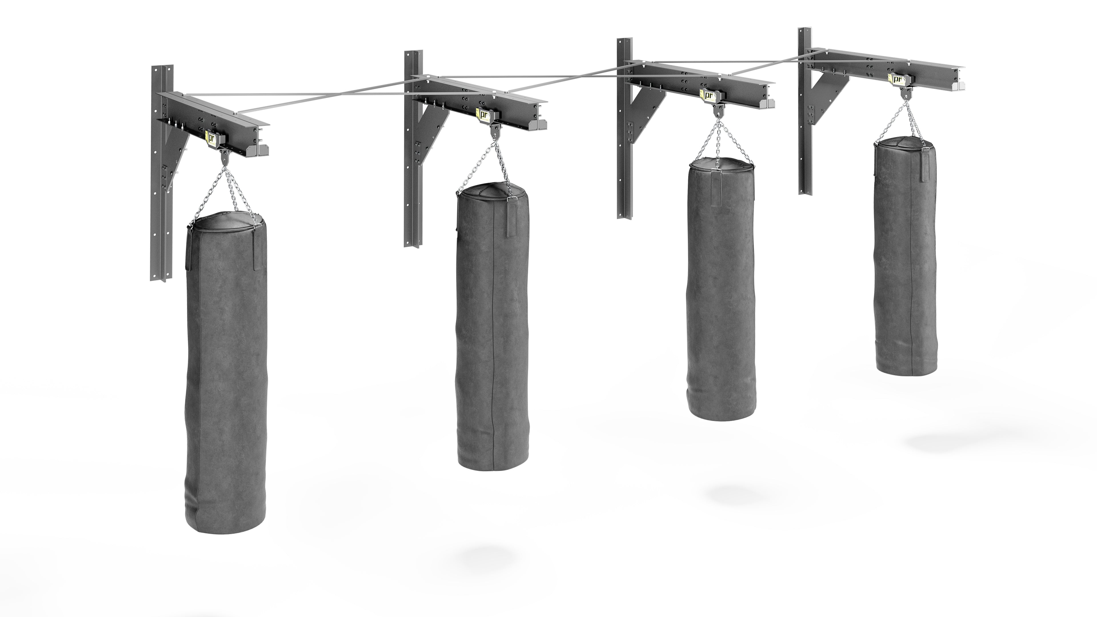 Wall Track Rack (Perpendicular Style) from Aqua Training Bag