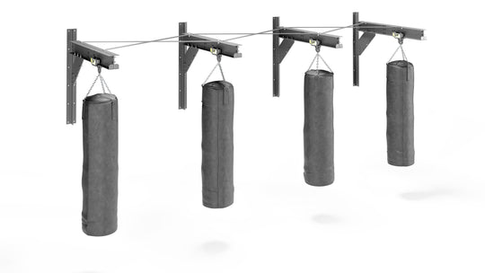 Wall Mounted Heavy Bag Racks – Aqua Training Bag
