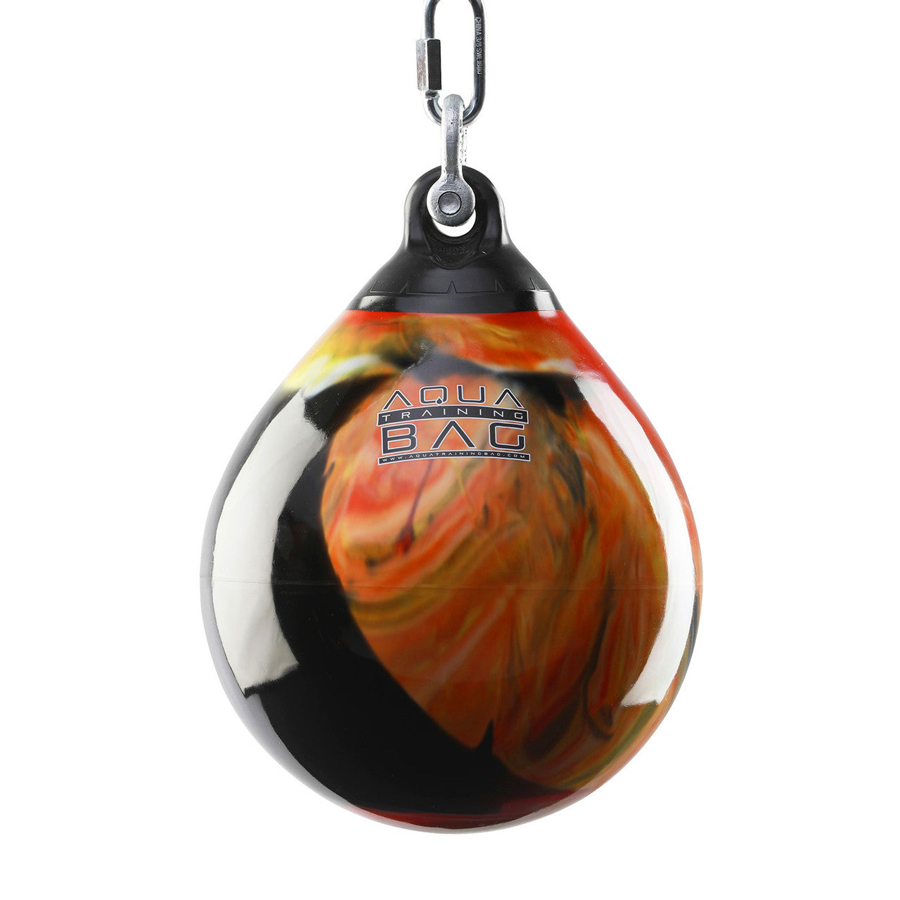 12" 35lb Head Hunter Slip Ball - Fireball Orange Water Filled Punch Bag ...